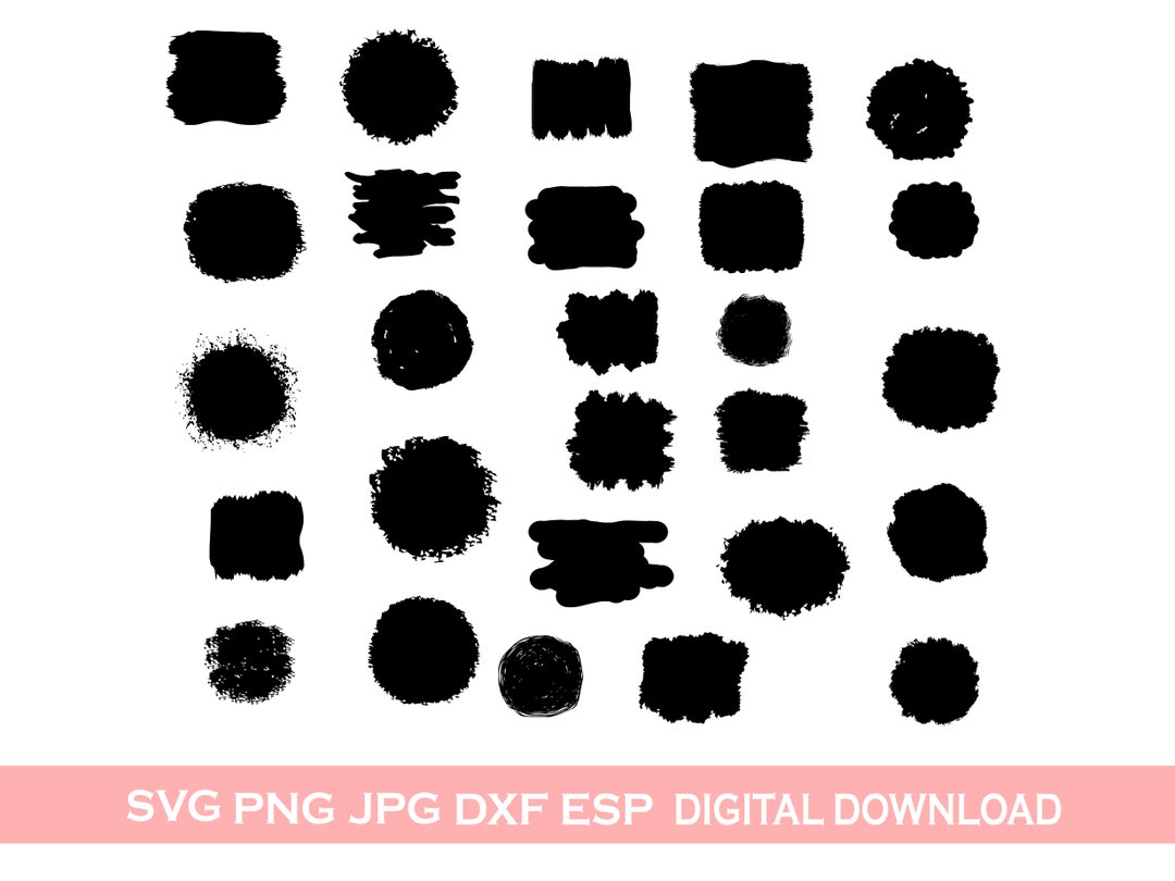 Bleach Effect Background Mega Bundle SVG, Sublimation, 27 Designs, Spot ...