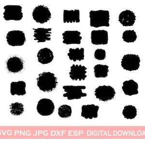 Bleach Effect Background Mega Bundle SVG, Sublimation, 27 Designs, Spot ...