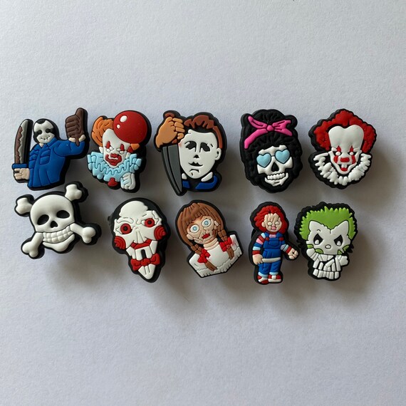 Horror Movie Croc Charms | Etsy