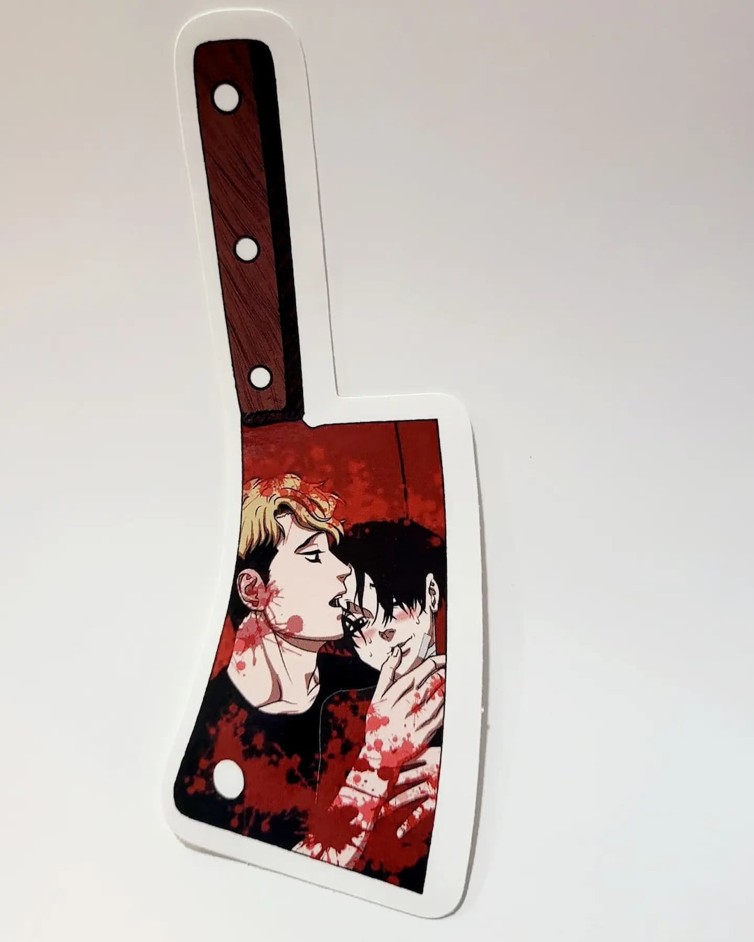 Killing Stalking Sangwoo X Yoonbum Hatchet Sticker - Etsy