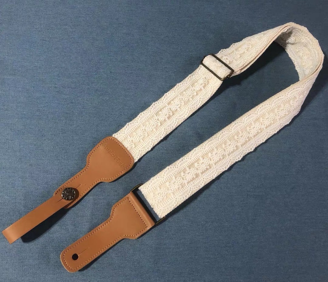 Lace Guitar Straps White Ladies Guitar Straps Ladies Travel Lace Straps ...