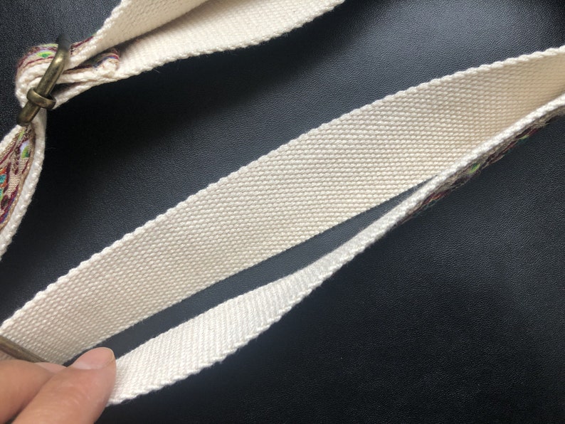 Best Embroidered Ukulele Strap White Shoulder Strap for - Etsy