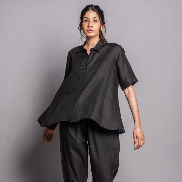 Women Linen Set - Etsy