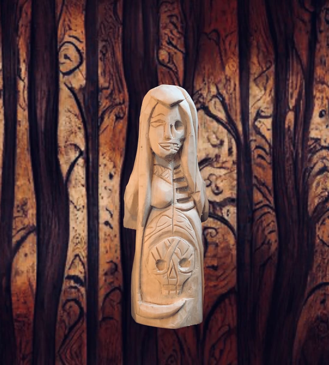 Hel Norse Goddess, Hel Viking Goddess, Pagan Altar Figure, Norse Gods ...