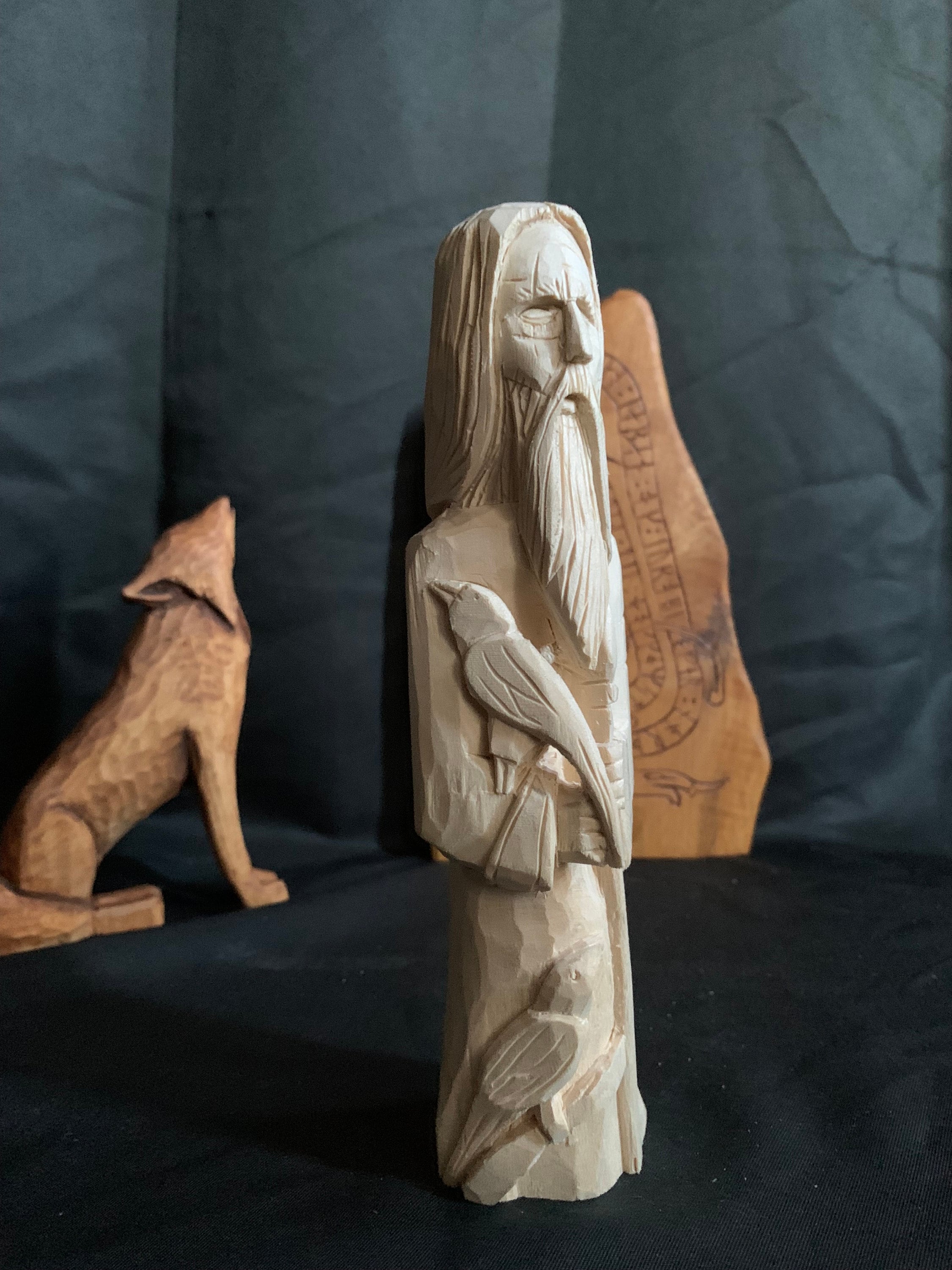 Odin Wanderer God Norse Altar Statues Odinism - Etsy