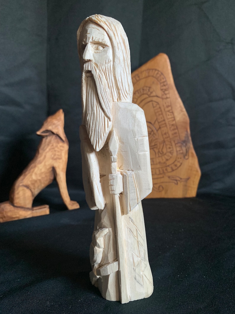 Odin Wanderer God Norse Altar Statues Odinism - Etsy