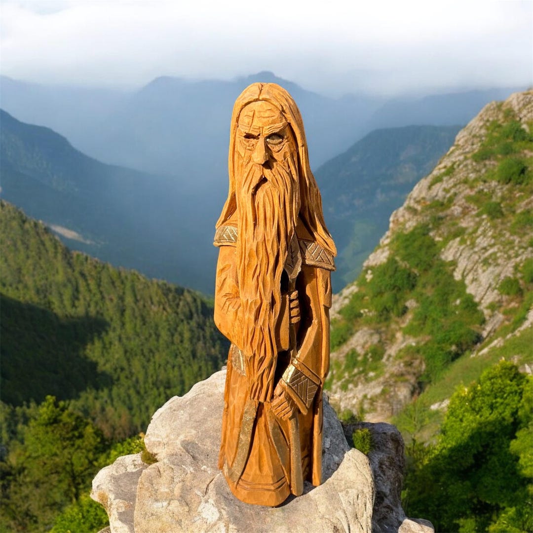 Odin Wanderer God Norse Altar Statues Odinism - Etsy