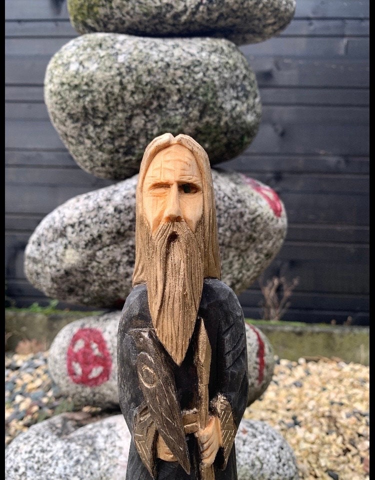 Odin Wanderer God Norse Altar Statues Odinism - Etsy