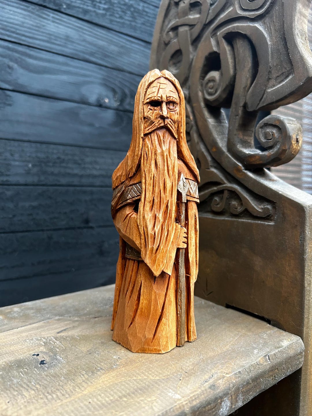 Odin Wanderer God Norse Altar Statues Odinism - Etsy