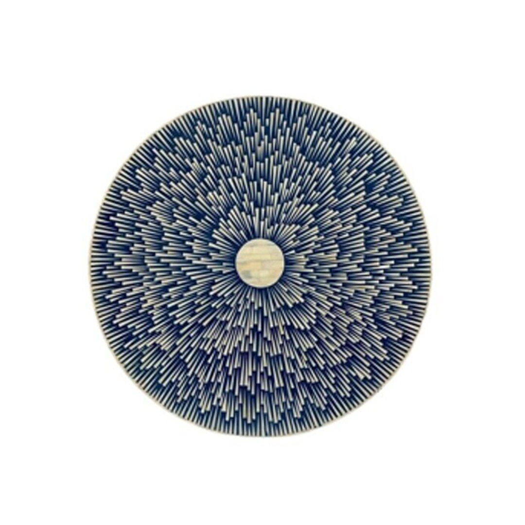 Handmade Bone Inlay Sun Burst Pattern Round Table Top for Home - Etsy