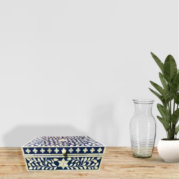 Bone Inlay Box - Etsy