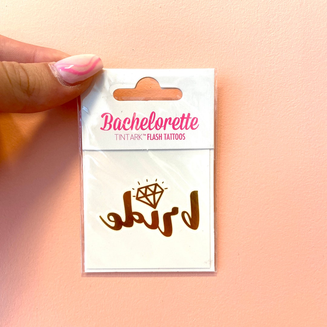 Ephemeral Golden Tattoo Bride, Wedding, Witness, Gift - Etsy