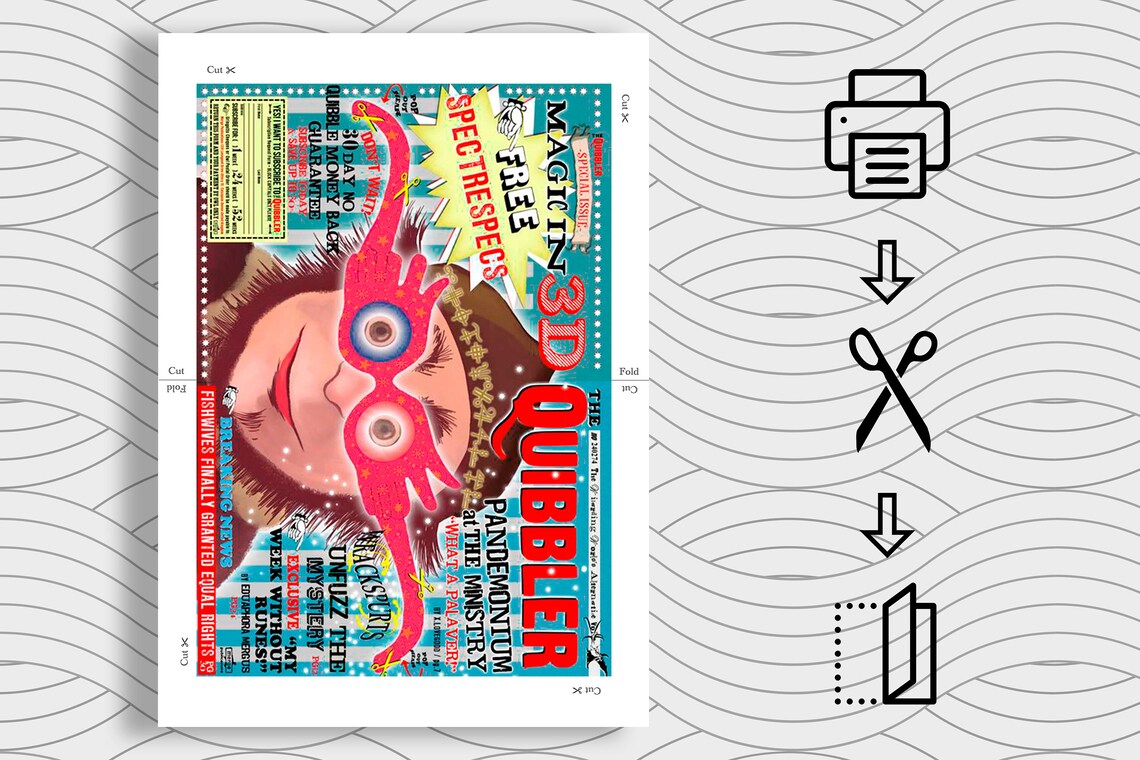 The Quibbler Card Printable Card Digital Card Gift for Friend MP301 - Etsy