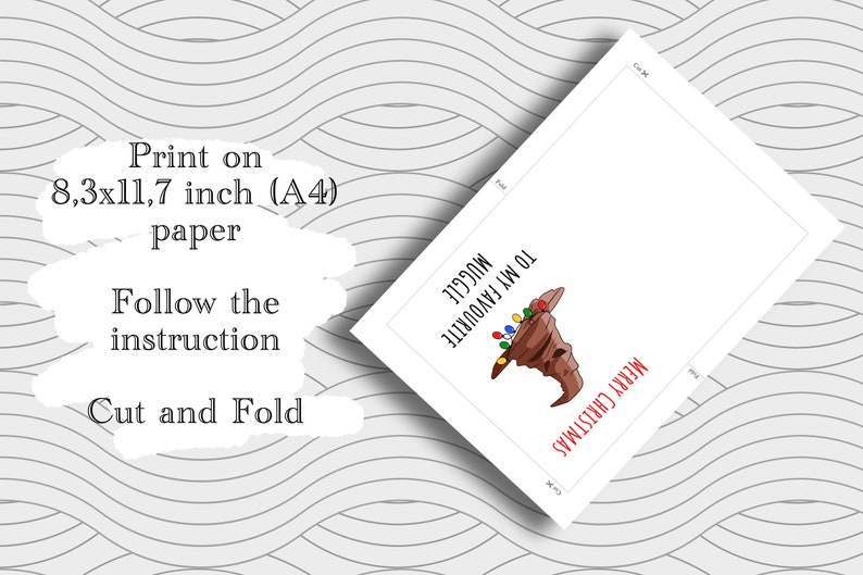 Sorting Hat Printable Card Christmas Card Christmas Card Digital Card ...