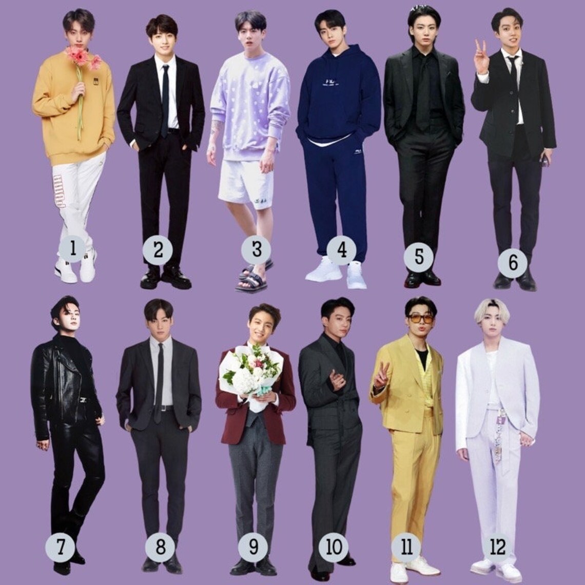 Real Size BTS Standing Figure impraboard - Etsy