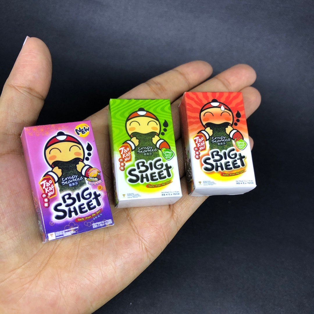Miniature Big Sheet Fridge Magnets - Etsy