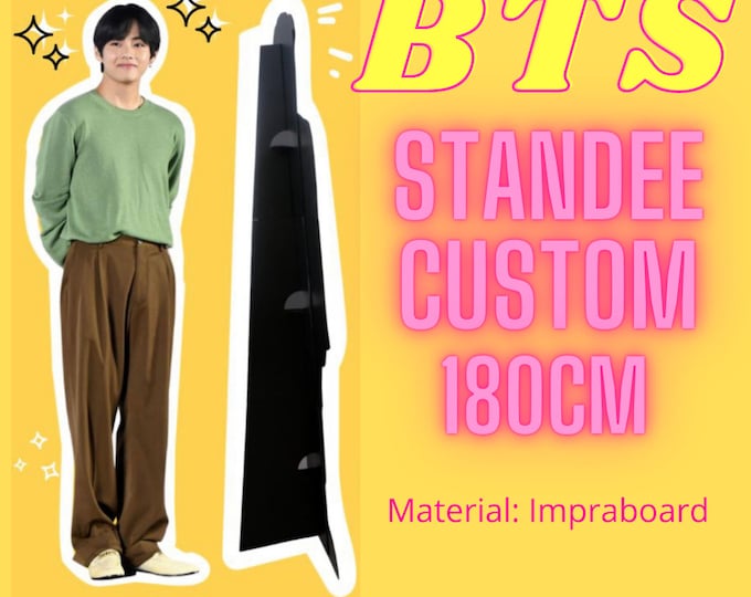 Real Size BTS Standing Figure (impraboard) - Etsy