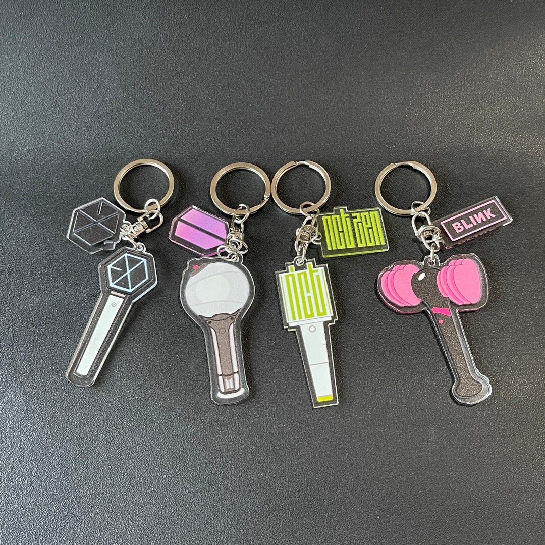 Kpop Lightstick Acrylic Keychain - Etsy