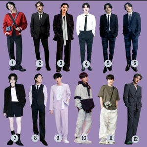 Real Size B.T.S Standing Figure (impraboard) - Etsy