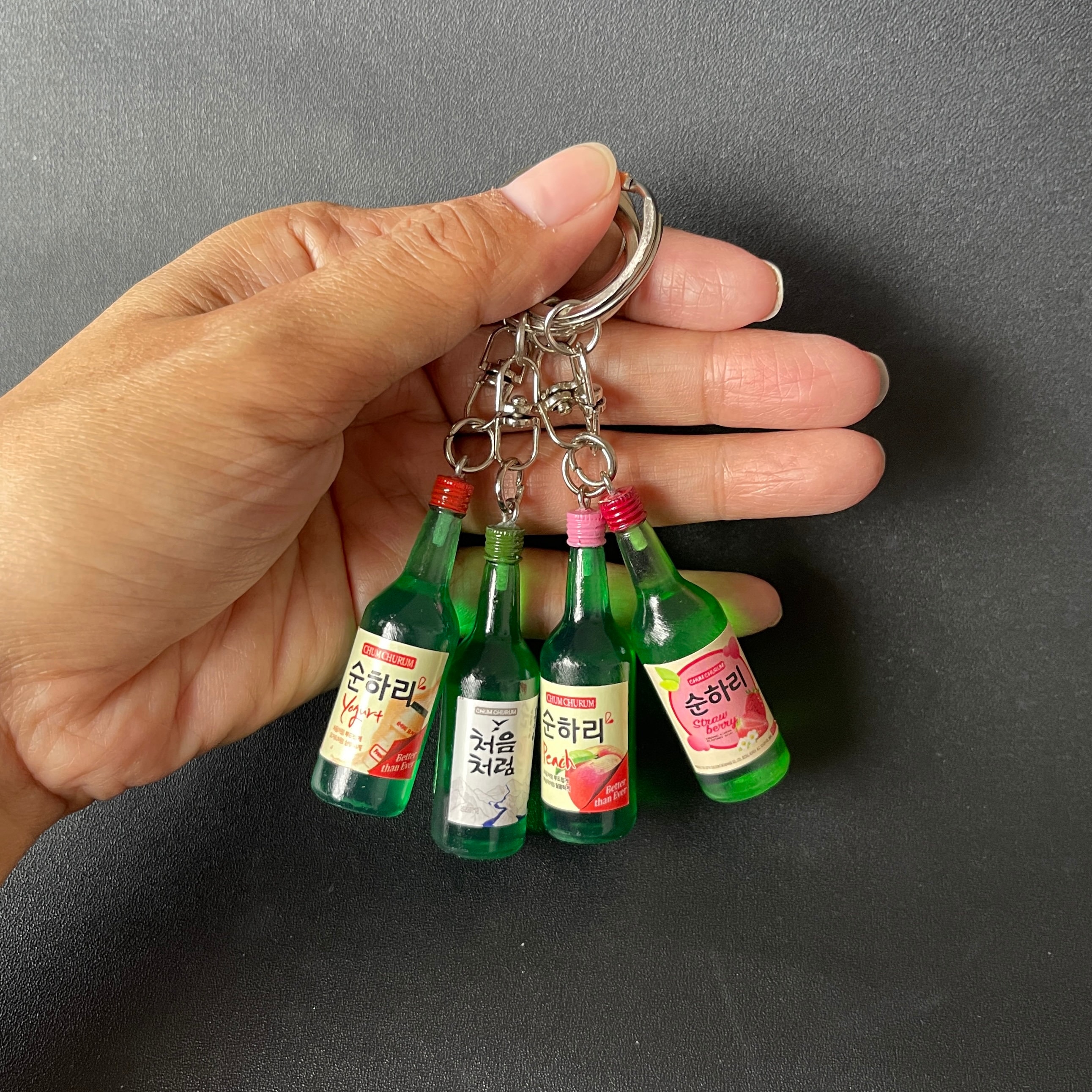 Korean Soju Chum Churum Drink Miniature Key Chains - Etsy UK