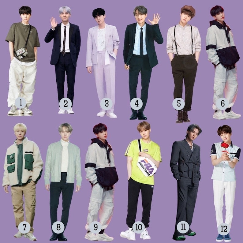 Real Size BTS Standing Figure impraboard - Etsy