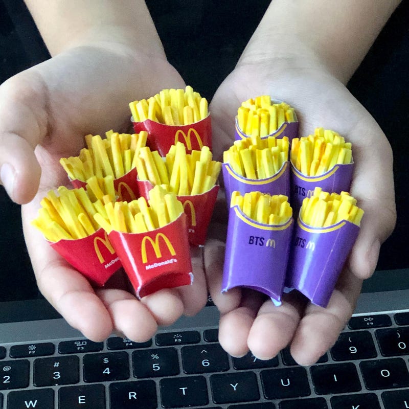 Miniature French Fries - Etsy
