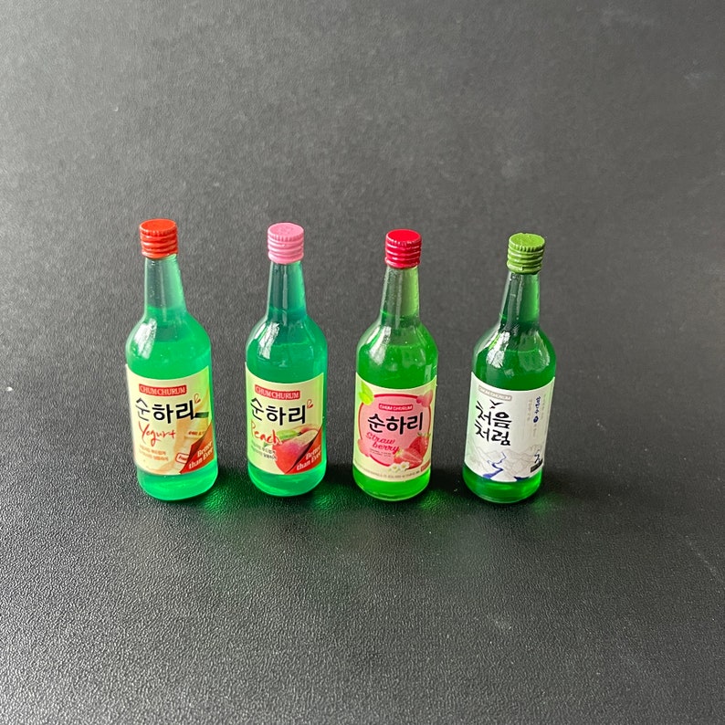 Korean Soju Chum Churum Drink Fridge Miniature Magnet - Etsy