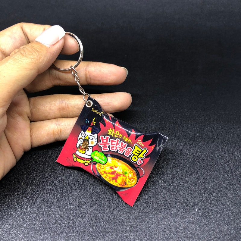 Noodle Keychain - Etsy