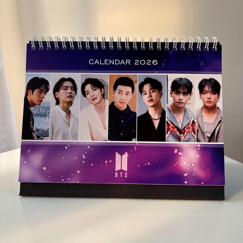2026 Bts Calendar - Etsy