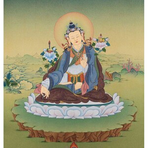 Yuthok Thangka Print Tibetan Buddhist Master Art of Yuthok - Etsy