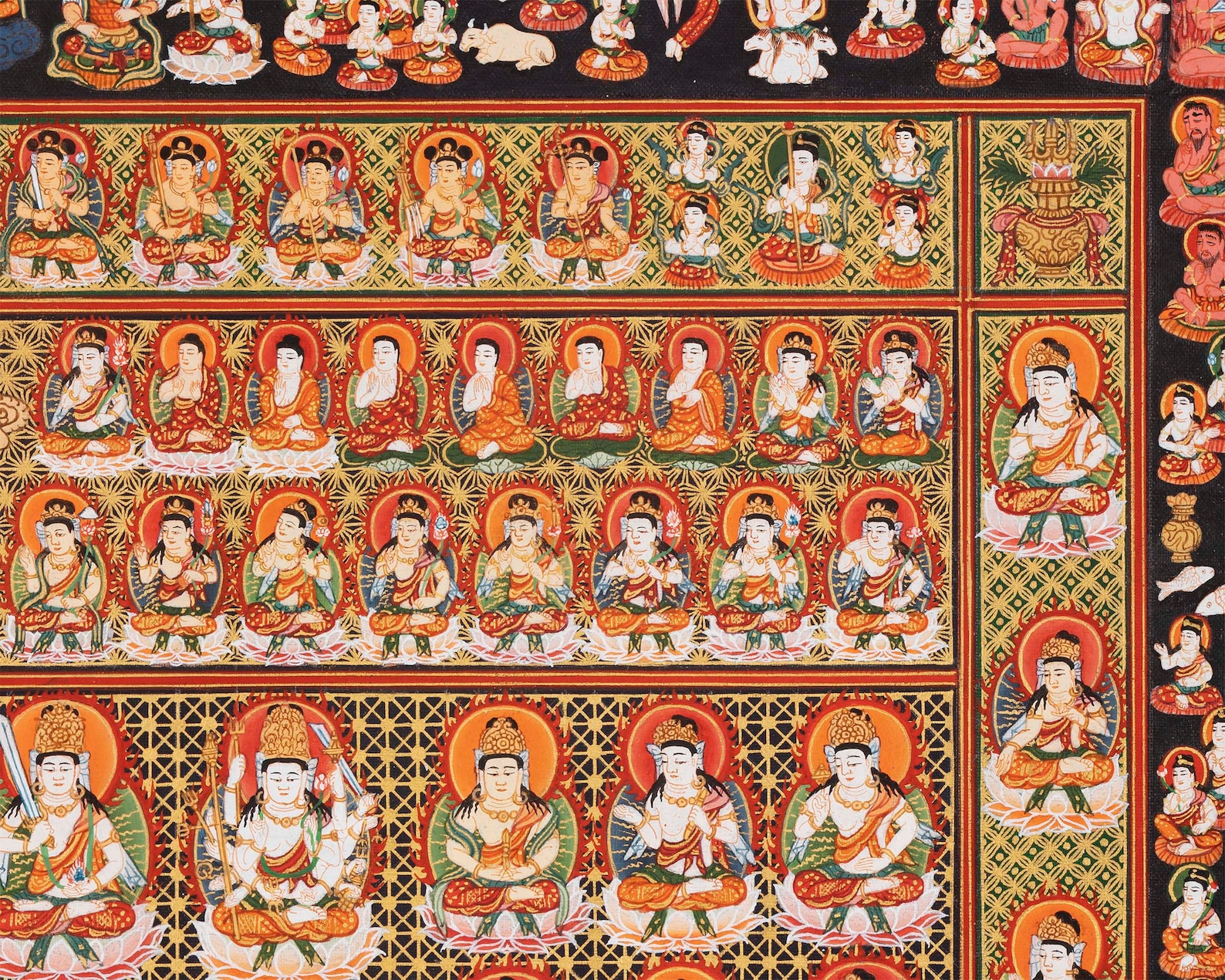 High Quality Garbha Mandala Womb Realm Print Buddhist - Etsy