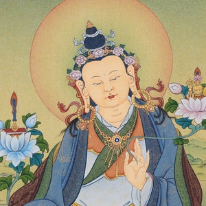 Yuthok Thangka Print | Tibetan Buddhist Master Art of Yuthok Yontan ...