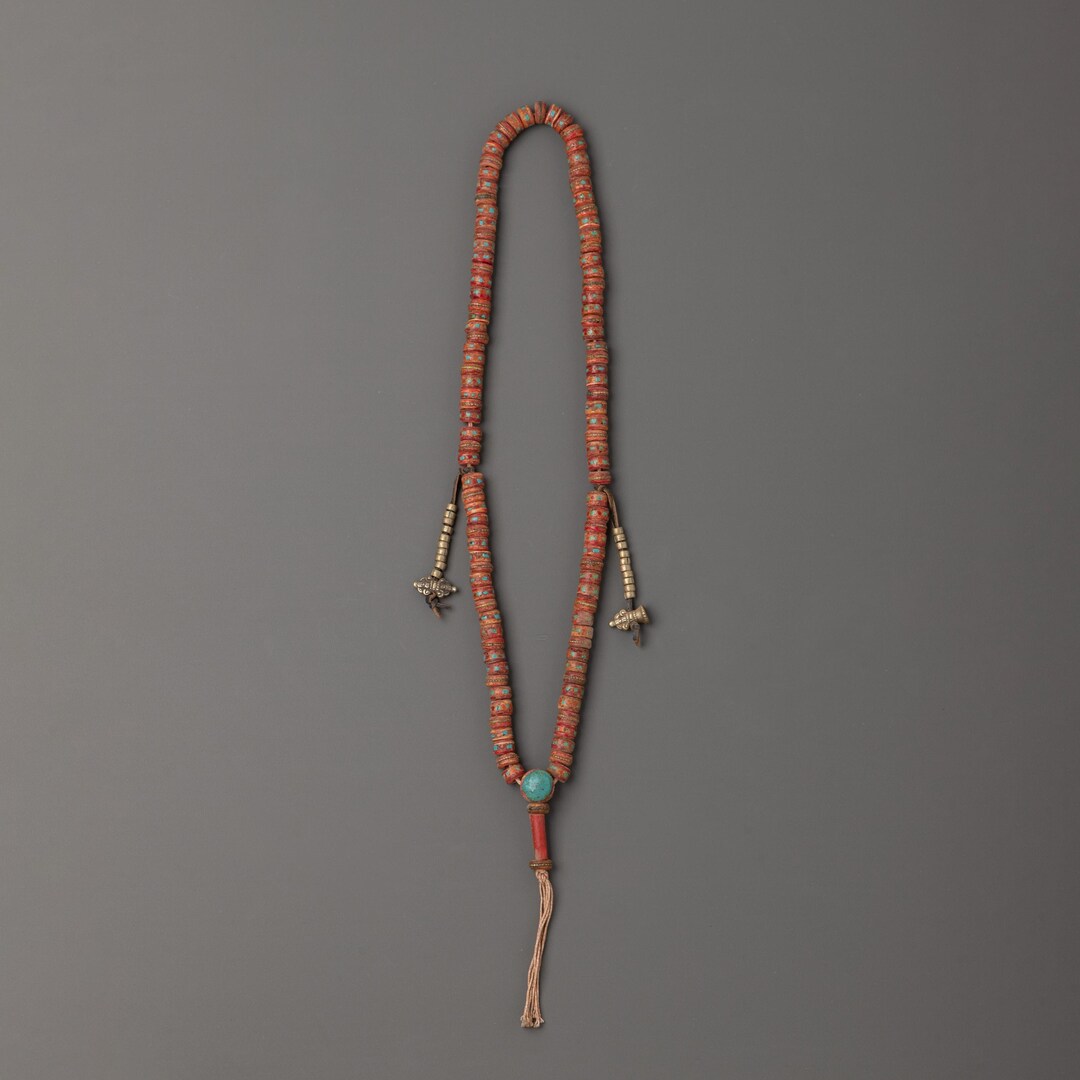 Ethically Sourced Yak Bone Mala | Spiritual Prayer Beads for Meditation ...