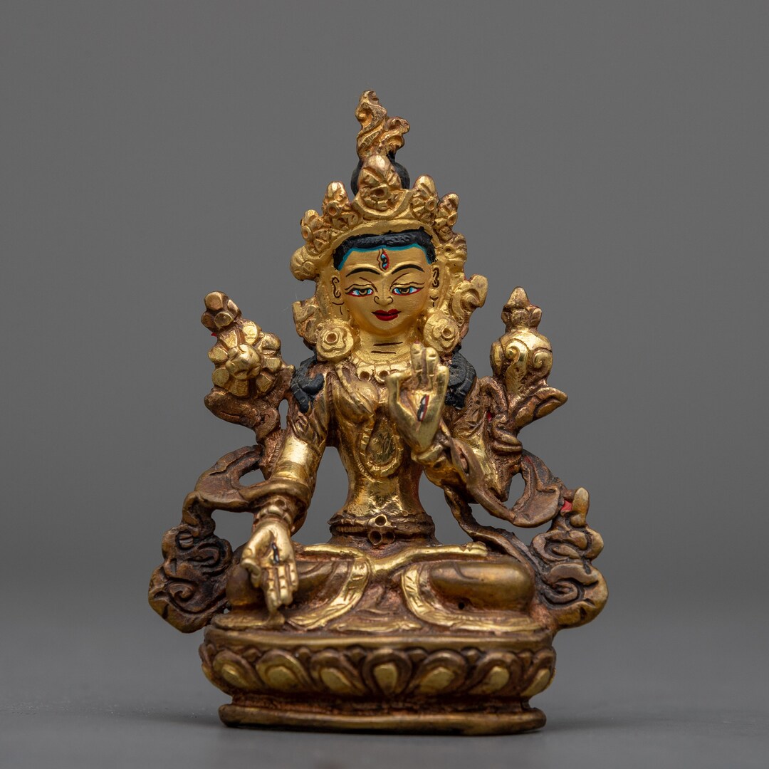 White Tara Zen Altar Statue of Divine Light | Zen Home Decor With White ...