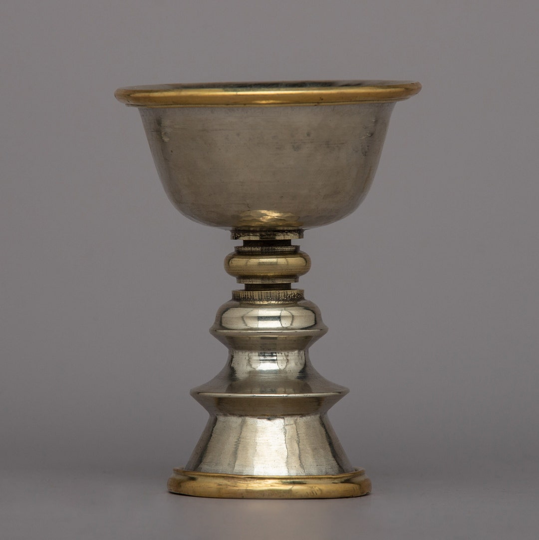 Tibetan Light Offering Butter Lamp | Buddhist Oil Lamp | Tibetan Home ...