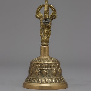 Handcrafted Tibetan Brass Bell to Enhance Your Home Decor | Buddhist ...