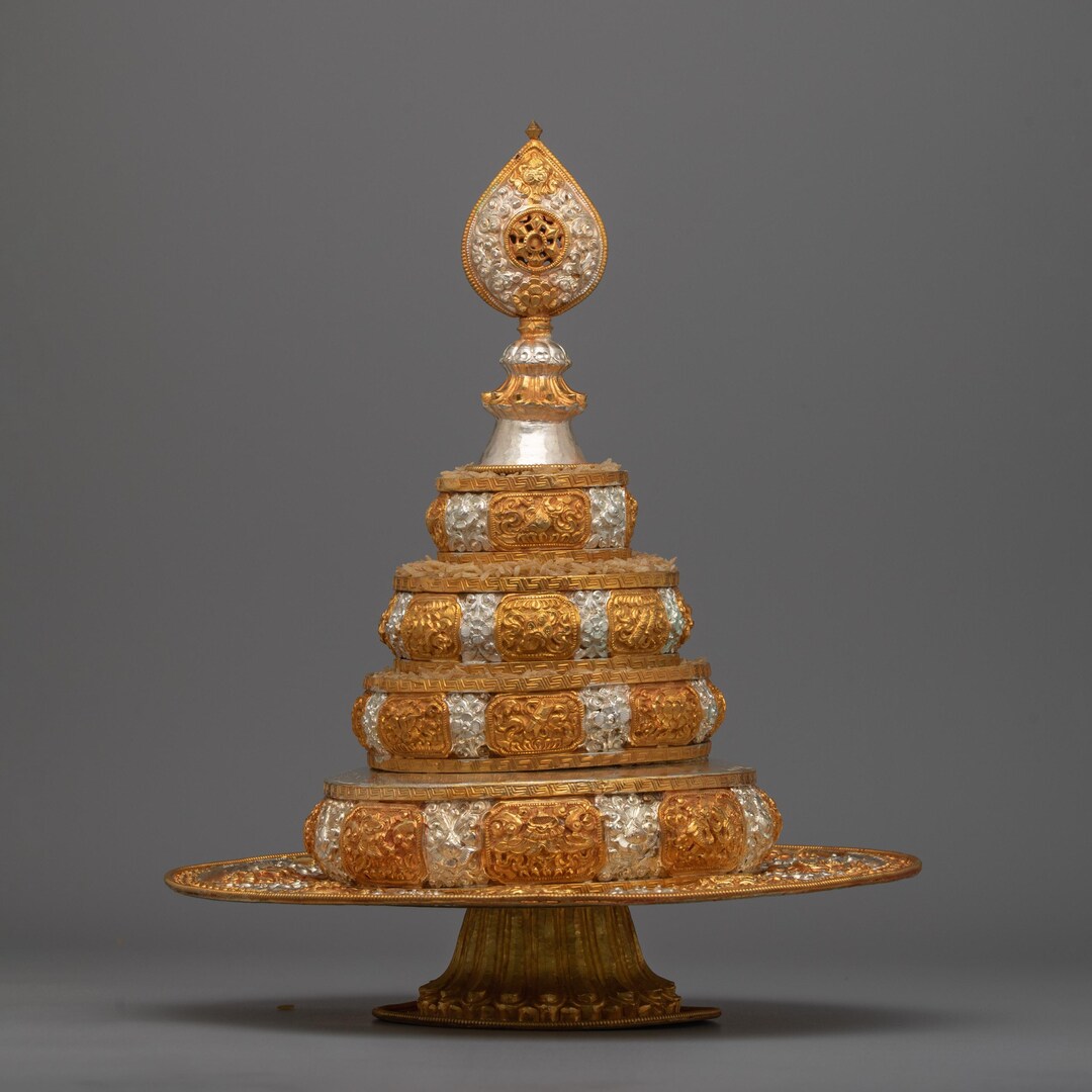 Mandala Offering Set | Perfect Blend of Artistry & Tradition | Hand ...