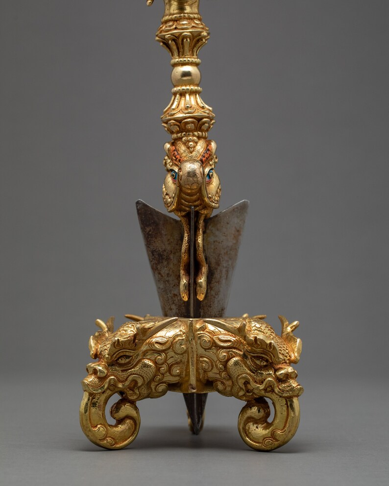 Phurba Ritual Dagger Tibetan Buddhist Handmade Ritual | Etsy