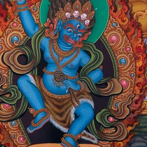 Sacred Presence Dakini Thangka Print | Beautiful Wall Decor of Dakini ...