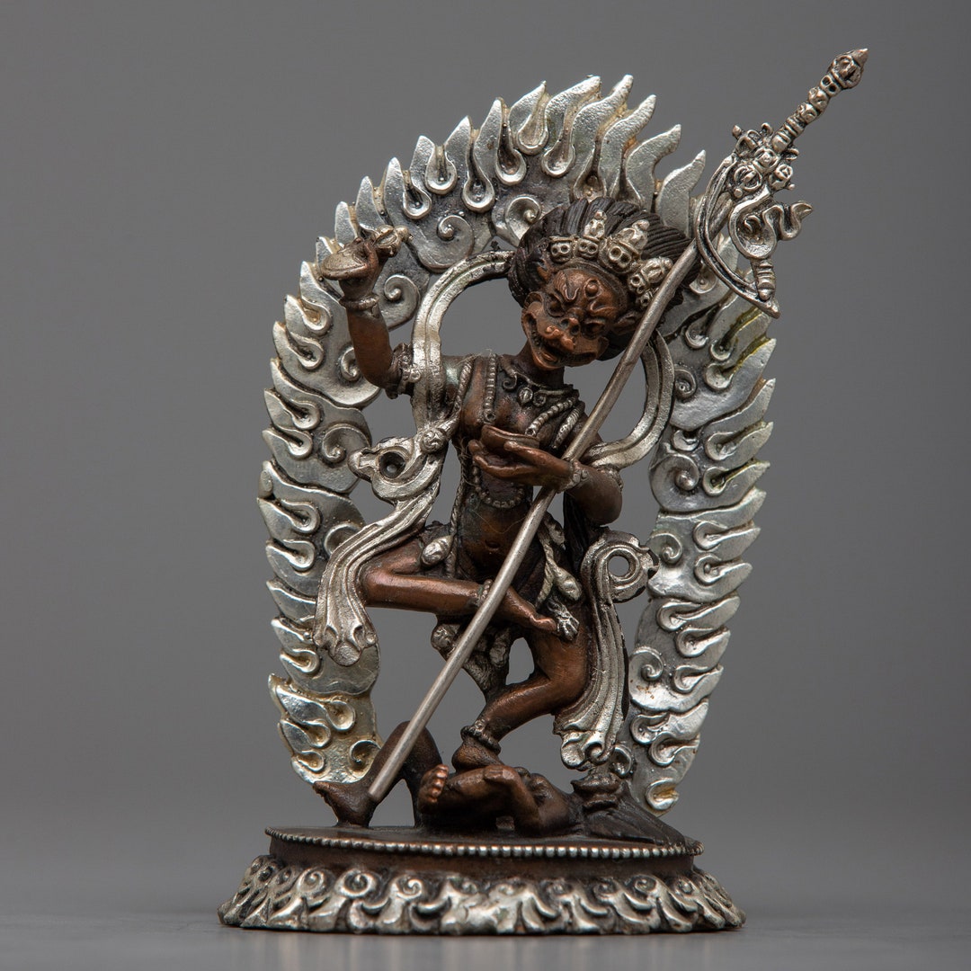 Lion Face Dakini Singha Mukha Statue for Divine Wisdom | Khandroma ...