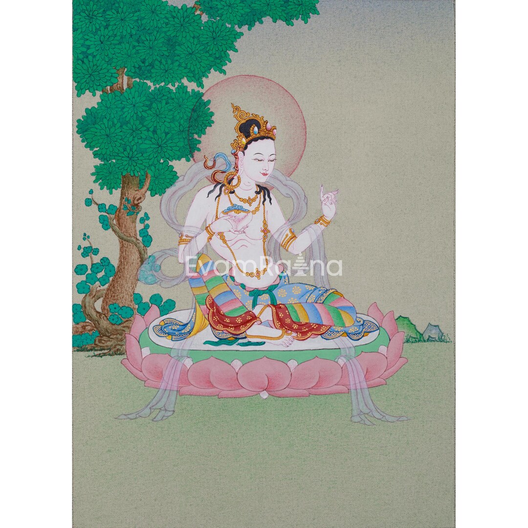 Dakini Sukhasiddhi Thangka for Contemplation, A Buddhist Gift for ...