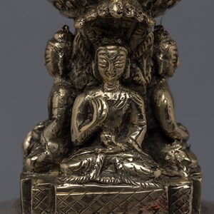 Brass Tibetan Stupa | Buddhist Statue of Buddhas | High Quality Gold ...