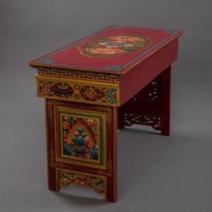 Tibetan Folding Table With Heartfelt Craftsmanship for Home Decor Hand ...