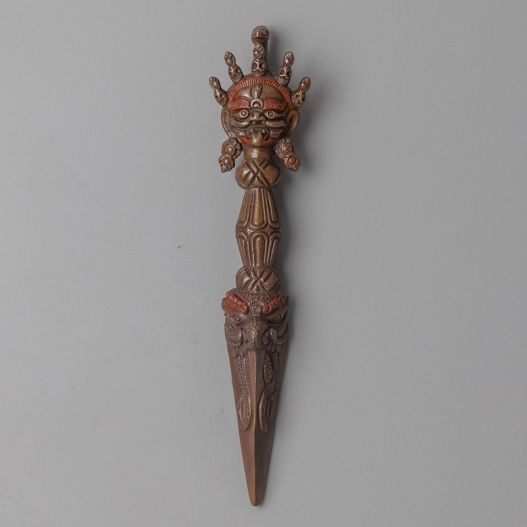 Traditional Tibetan Ceremonial Dagger Phurba | Kila: Symbol of Triumph ...