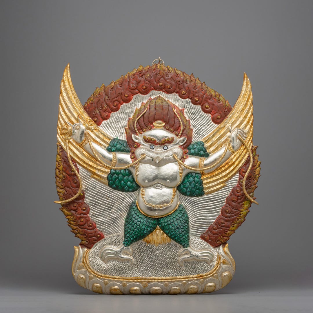 Handmade Garuda Deity Statue | the Devourer | Lord of Birds | Symbol of ...