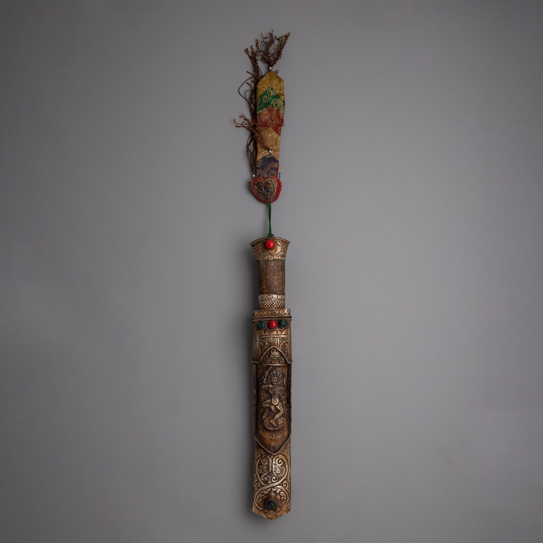 Tibetan Buddhist Knife | Perfect for Collectors & Cultural Enthusiasts ...