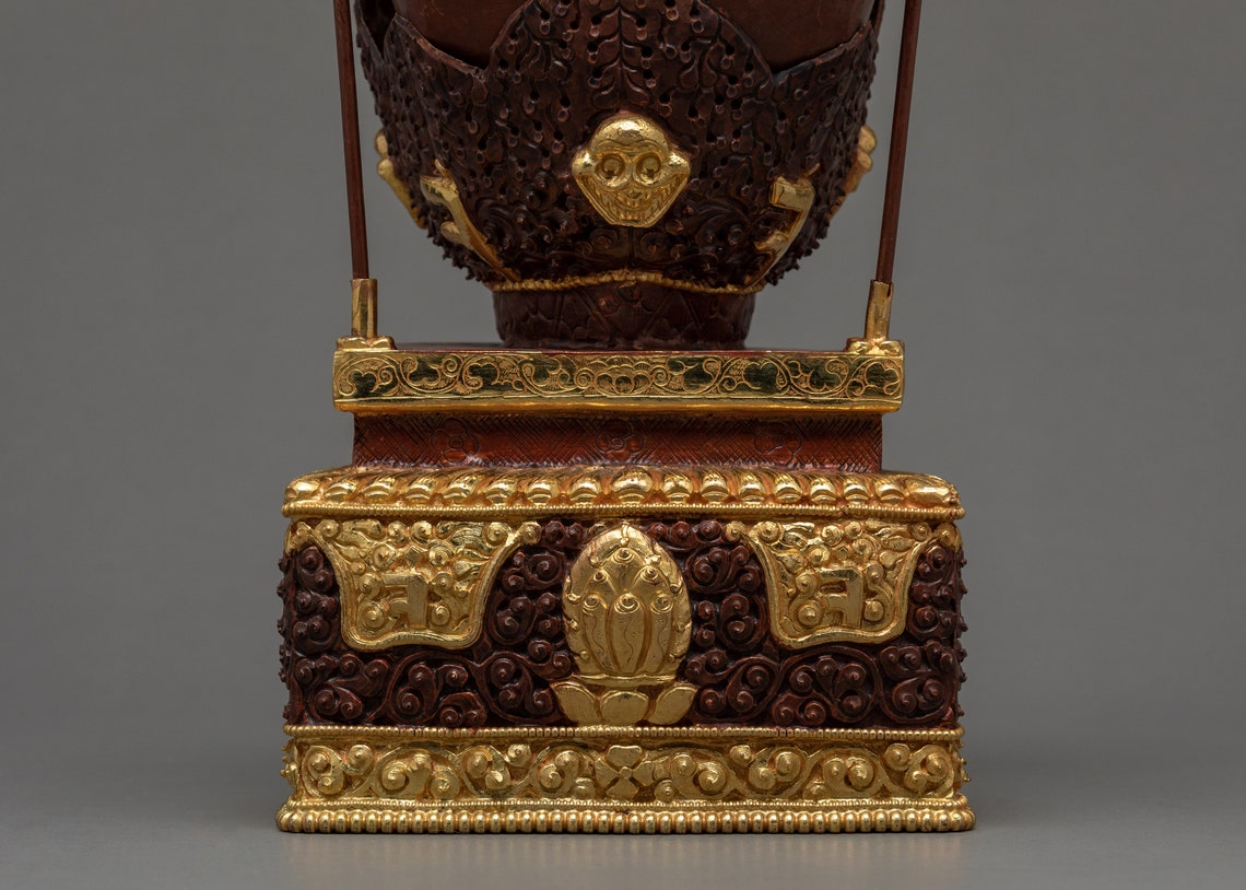 Ritual Kapala Set Buddhist Skull Offering Finely | Etsy