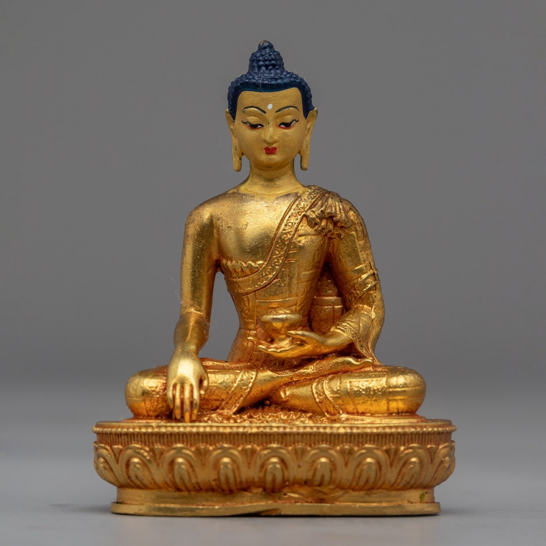 Machine Made Shakyamuni Buddha Statue Small Buddha Figurine Founder of ...