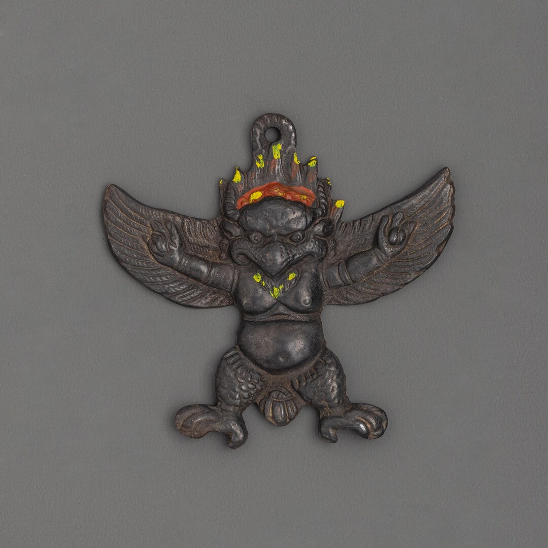 Handcrafted Oxidized Brass Garuda Wall Decor | Sacred Buddhist ...