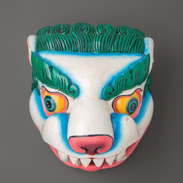 Foo Dog Mask - Etsy